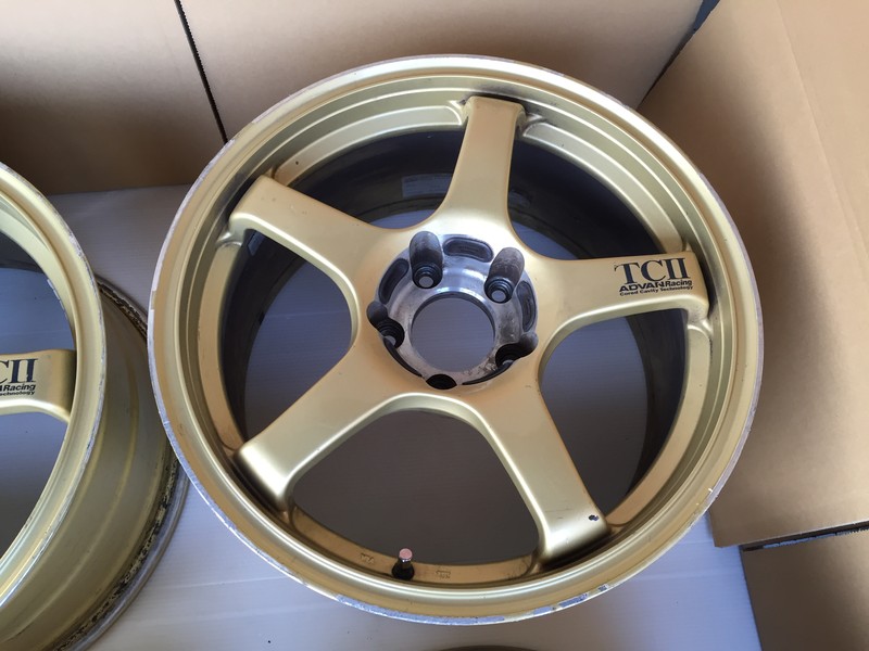 Advan ADVAN RACING TC-2 !!!...Sold...!!! 17x8.5 +31, 5x114.3 by Buy Now ...